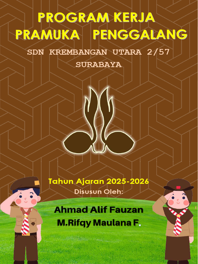PROGRAM KERJA Pramuka Penggalang SDN Krembangan 2_57_compressed | PDF