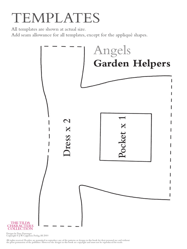 Tilda Characters Collection Templates | PDF | All Rights Reserved ...