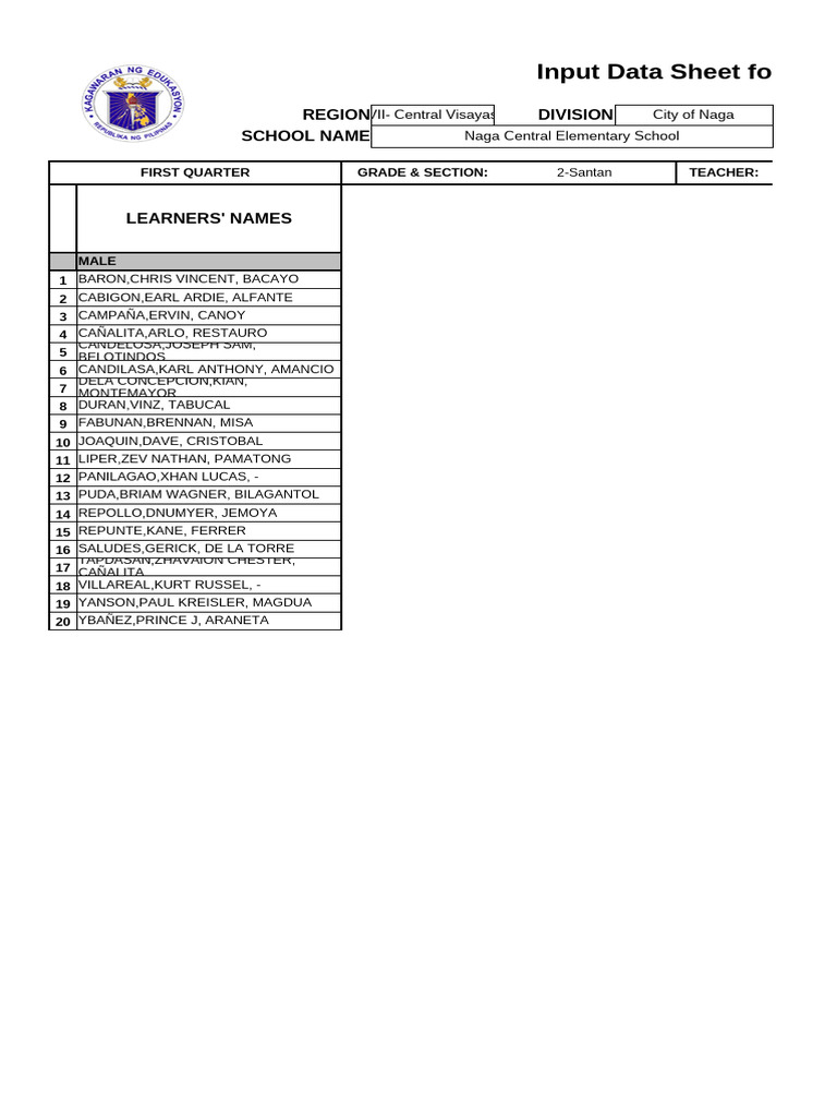 Grade 2 1st Quarter Matatag | PDF
