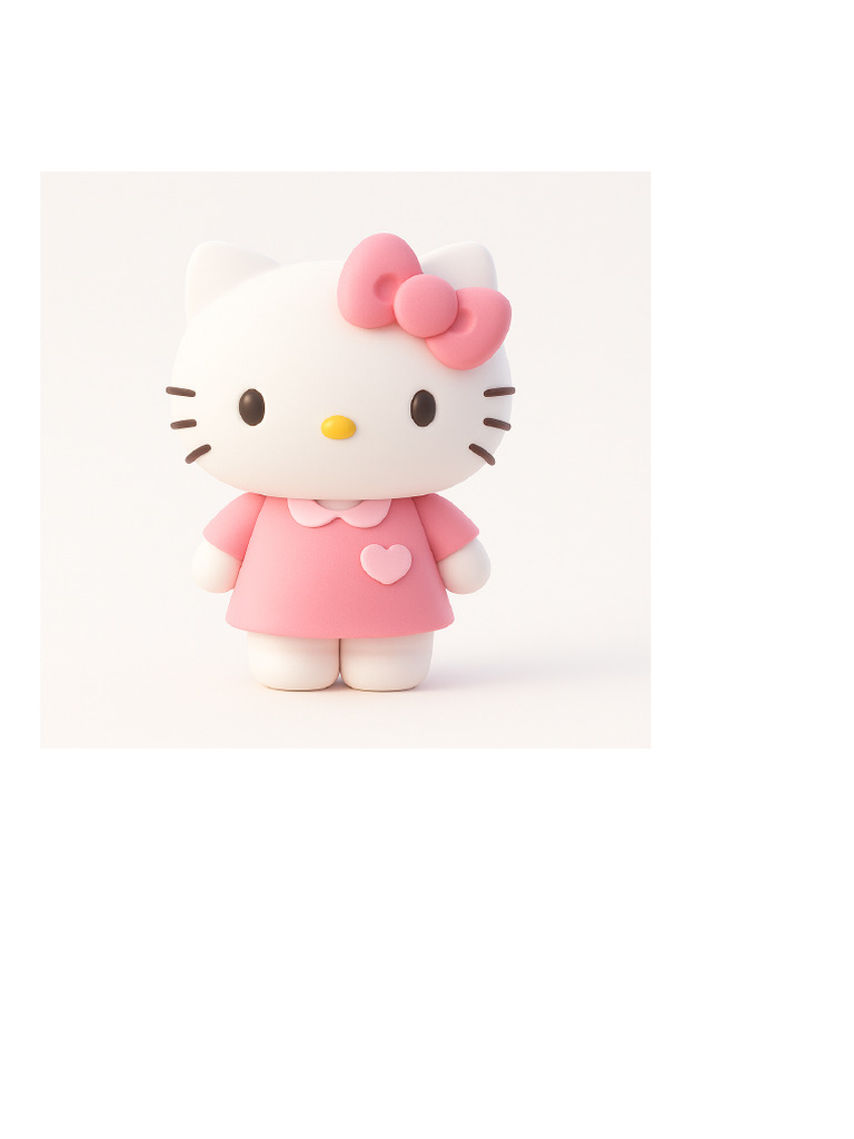 Fusion Prompt With Images Hello Kitty Kawaii Peach | PDF