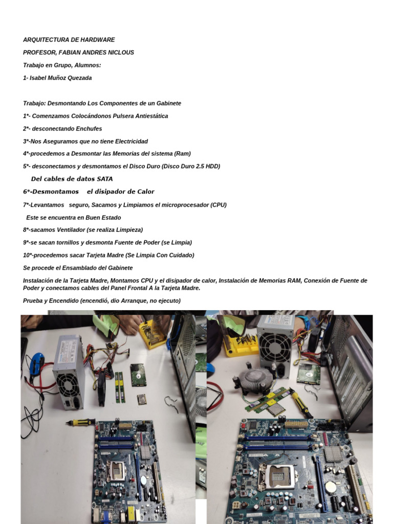 ARQUITECTURA DE HARDWARE | PDF