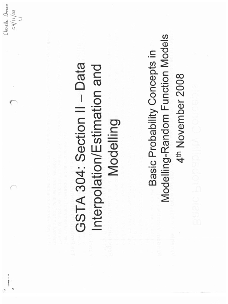 Data Interpolation Estimation Modelling Pdf