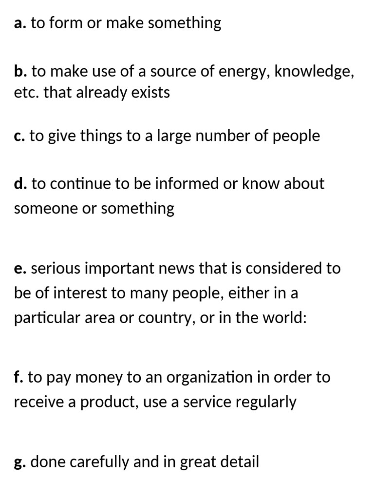 Mass Media Reading Game | PDF