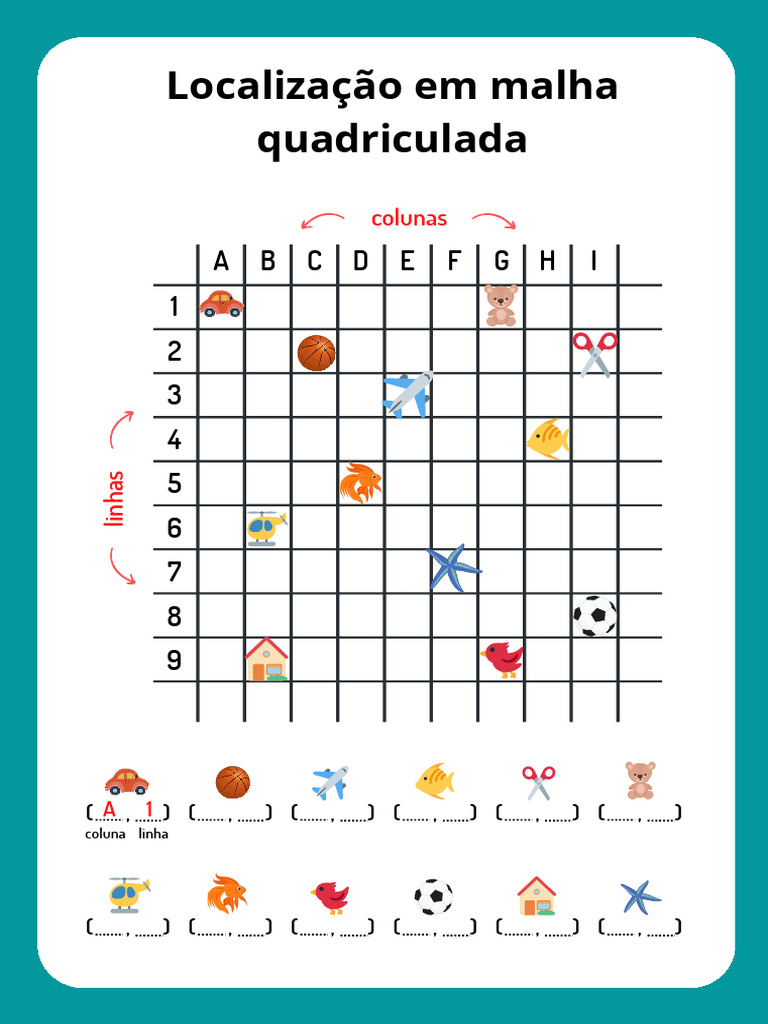 Finding Coordinates Coding Worksheet Primary School Activity Activity ...