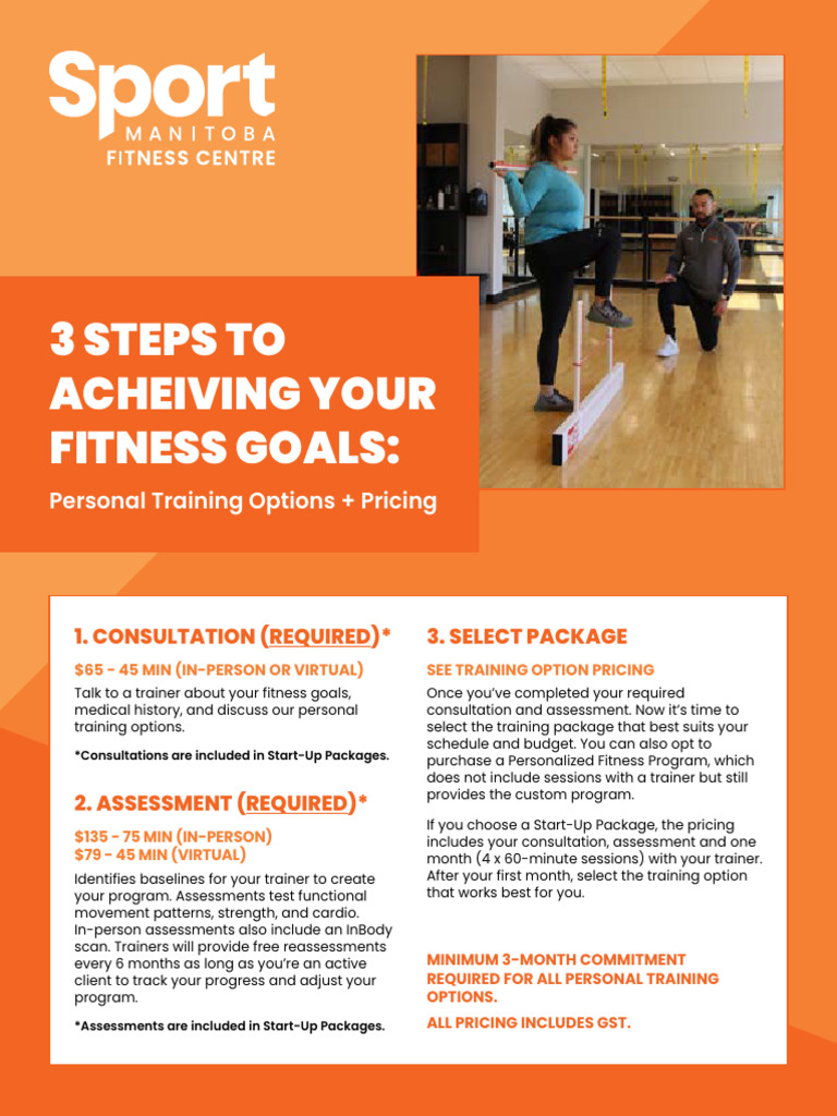 Personal Training Packages & Pricing Guide | PDF
