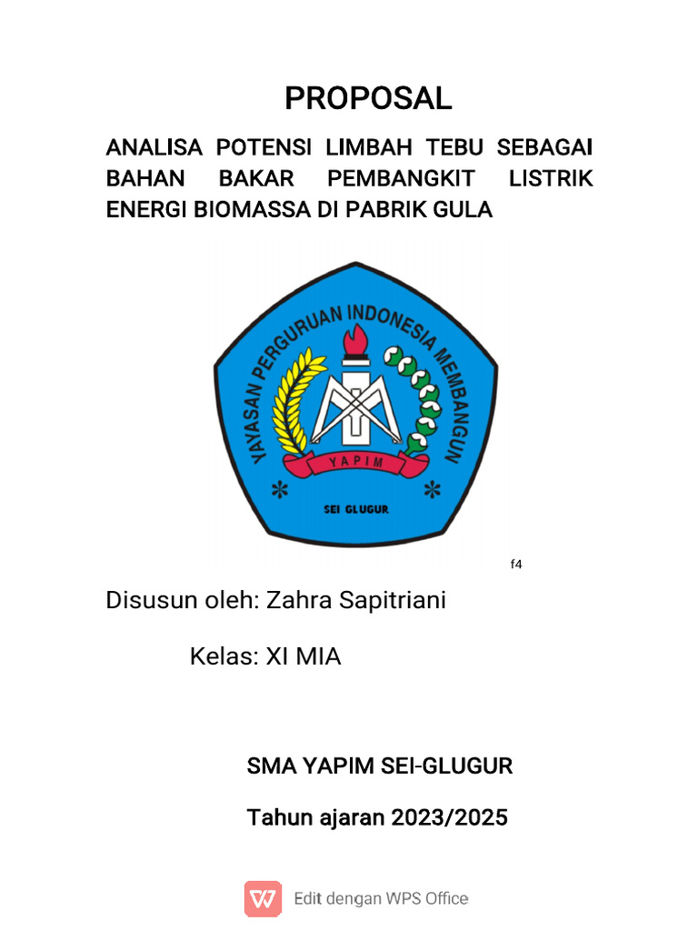 Proposal Zahra | PDF