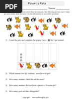 Bar Graph of Class Pets Data | PDF