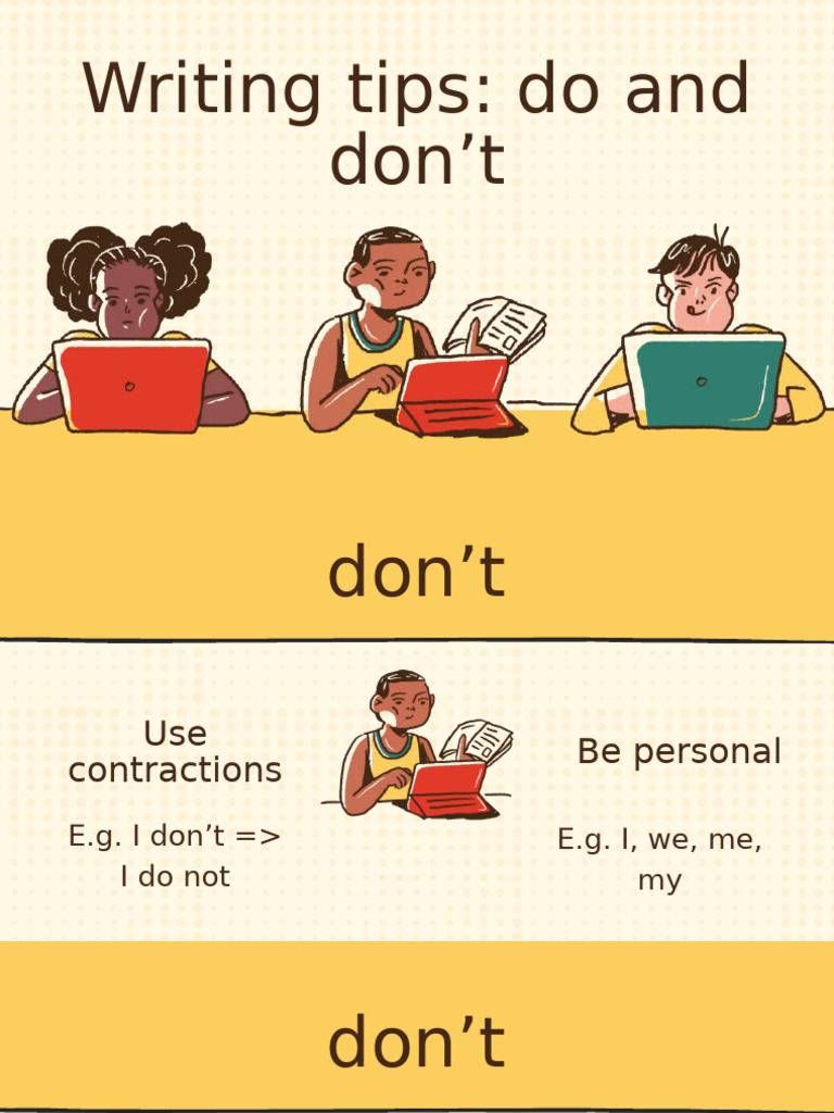 IELTS Writing Do and Don't | PDF | Essays | Human Communication