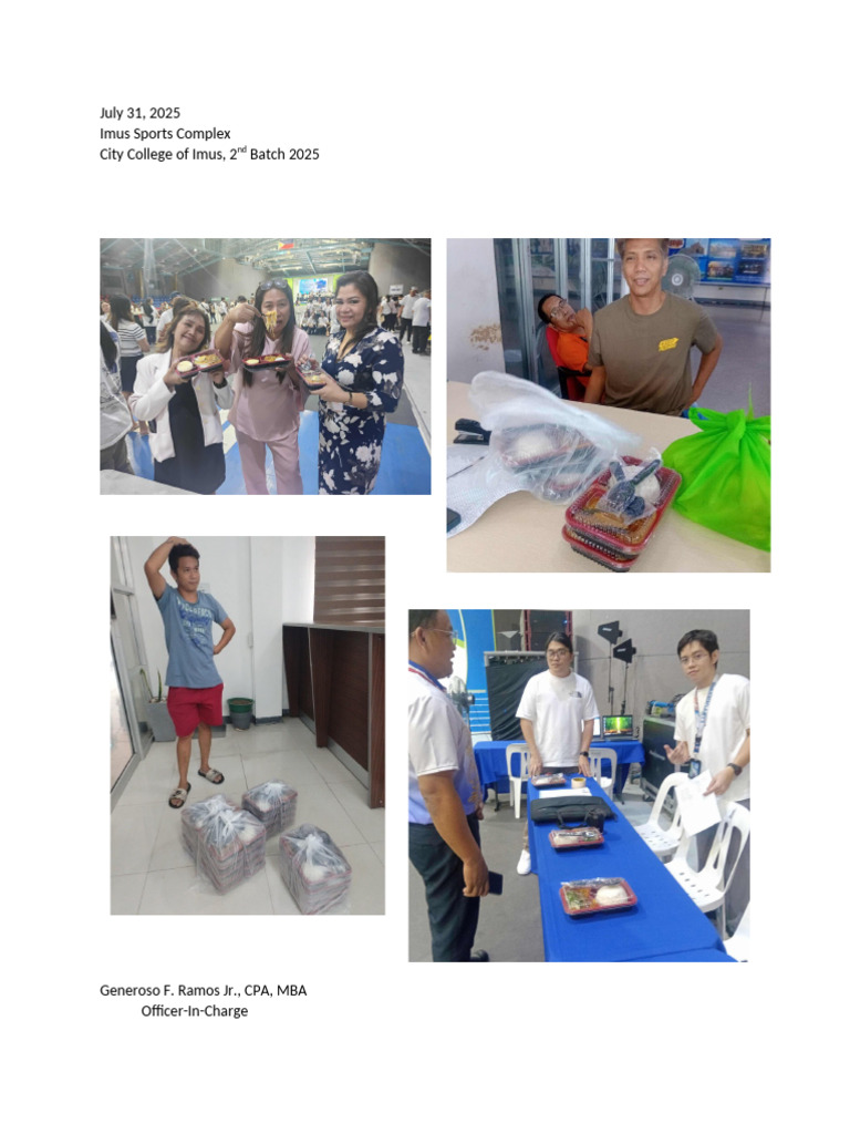 Foods Graduation Batch 2, 2025 | PDF