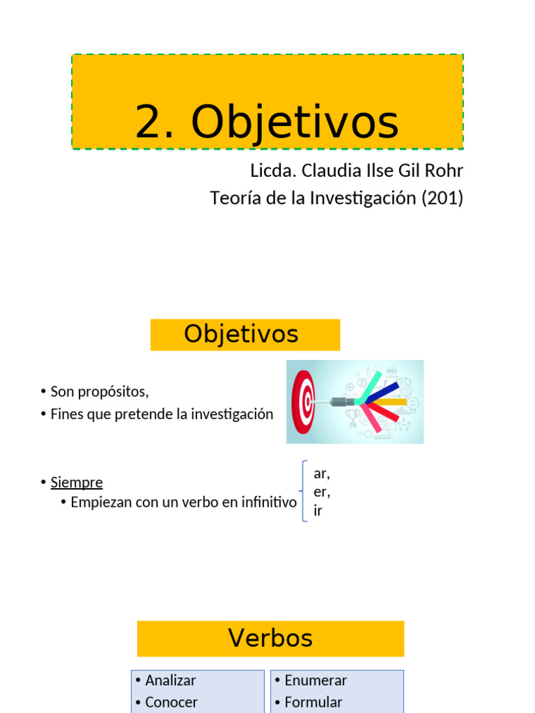 Objetivos - CIGR - 2022 | PDF