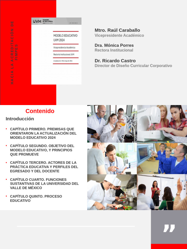 MEUVM 2024 Presentaciขn 31mayo2024 | PDF | Evaluación | Enseñando