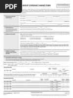 Sun Life Enrollment/Change Form | PDF | Life Insurance | Trustee
