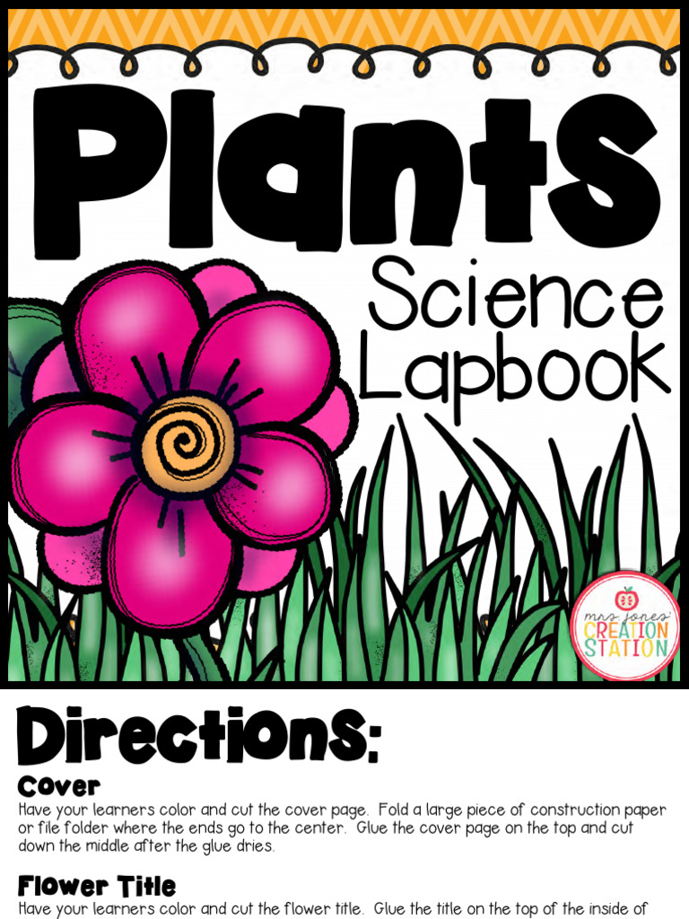 14.plants Science Lapbook | PDF | Seed | Plants