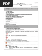 Alpacon Descalant Offshore Safety Data | PDF | Dangerous Goods | Toxicity