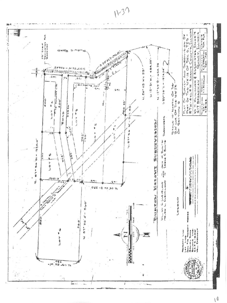 Lot Plan and Plat Map | PDF