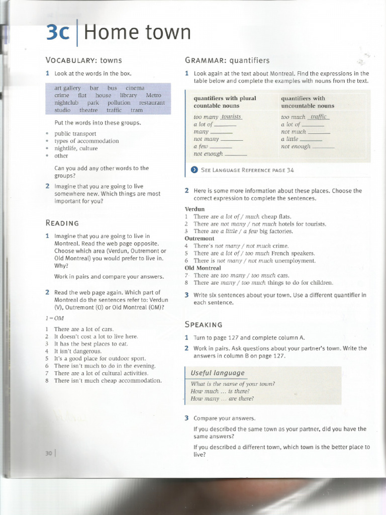 Pre Intermediate Pag. 30 | PDF