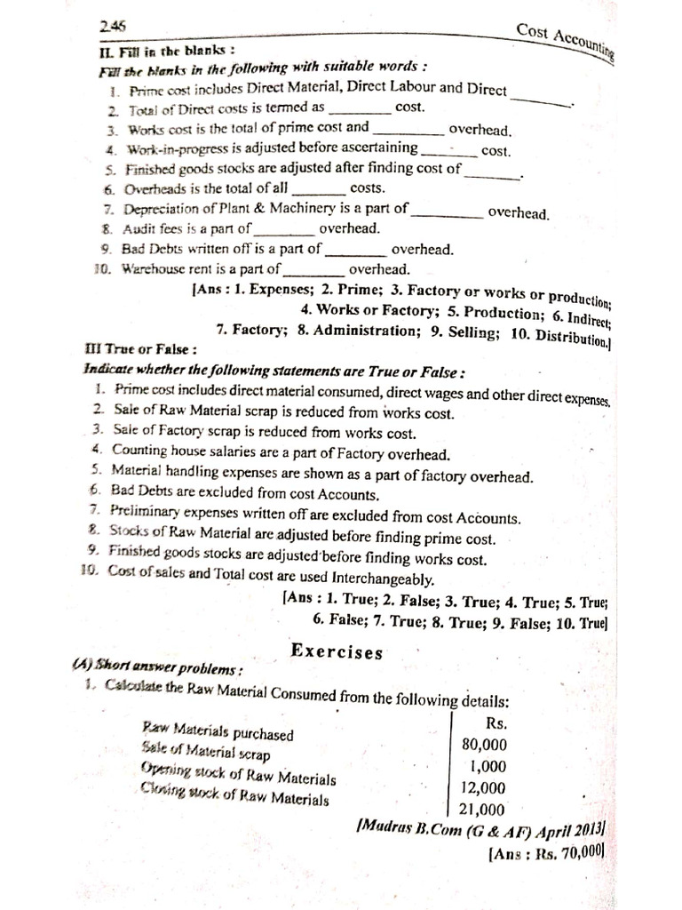 Unit-2 Cost Sheet, Tenders and Quotations-1 | PDF