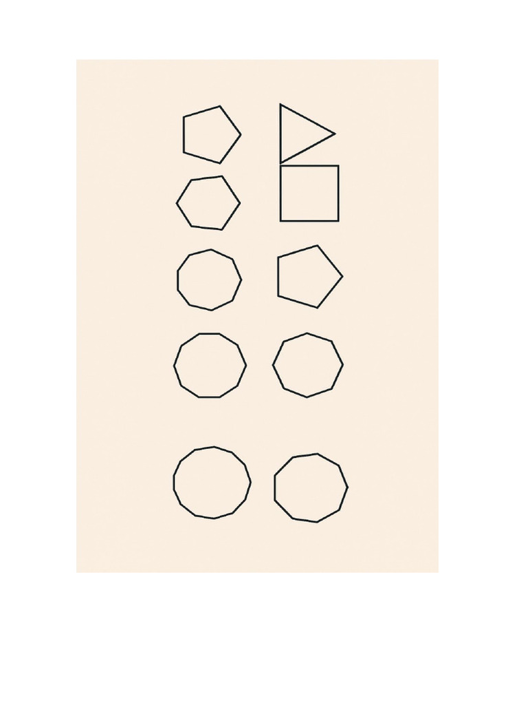 Formas Geométricas Matemática | PDF