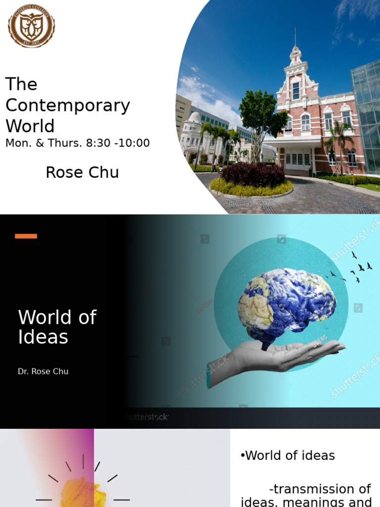 Finals - PPT 2 World of Ideas | PDF | Mass Media | Communication