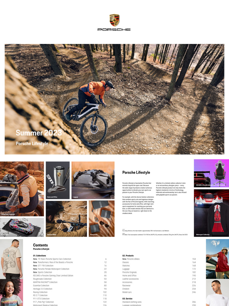 Porsche Lifestyle Summer 2023 Collection | PDF | Sports Car Racing ...