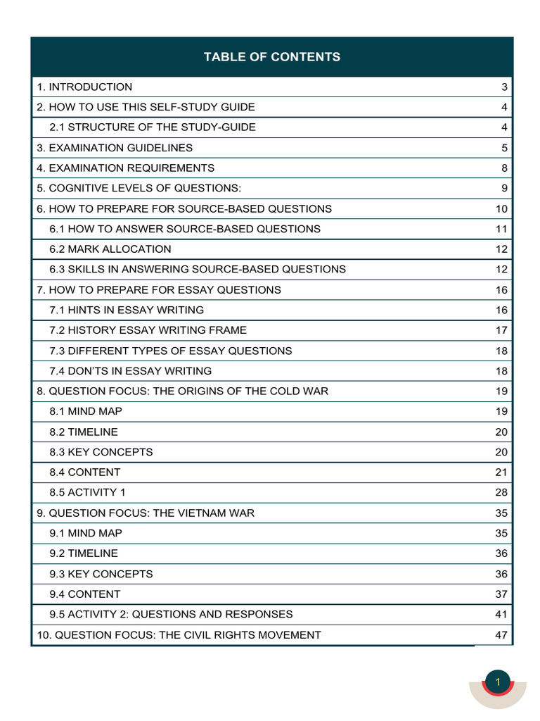 Exam Prep Guide: Source-Based Questions | PDF | Symbols | Essays