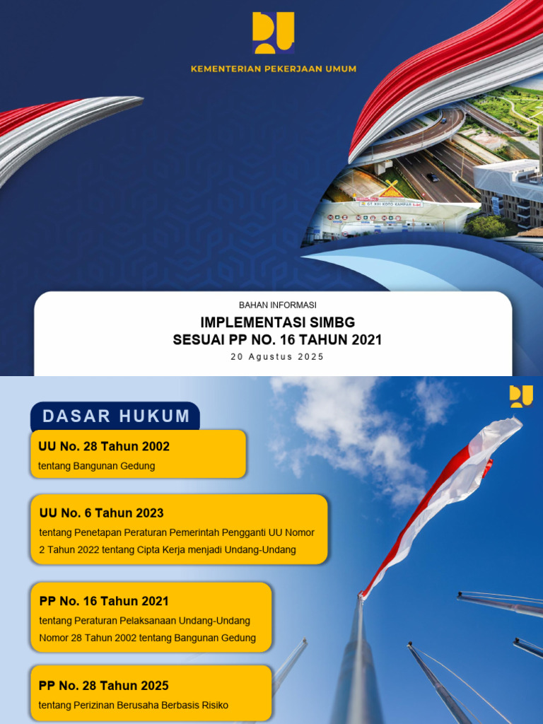 Implementasi SIMBG Berdasarkan PP 16/2021 | PDF