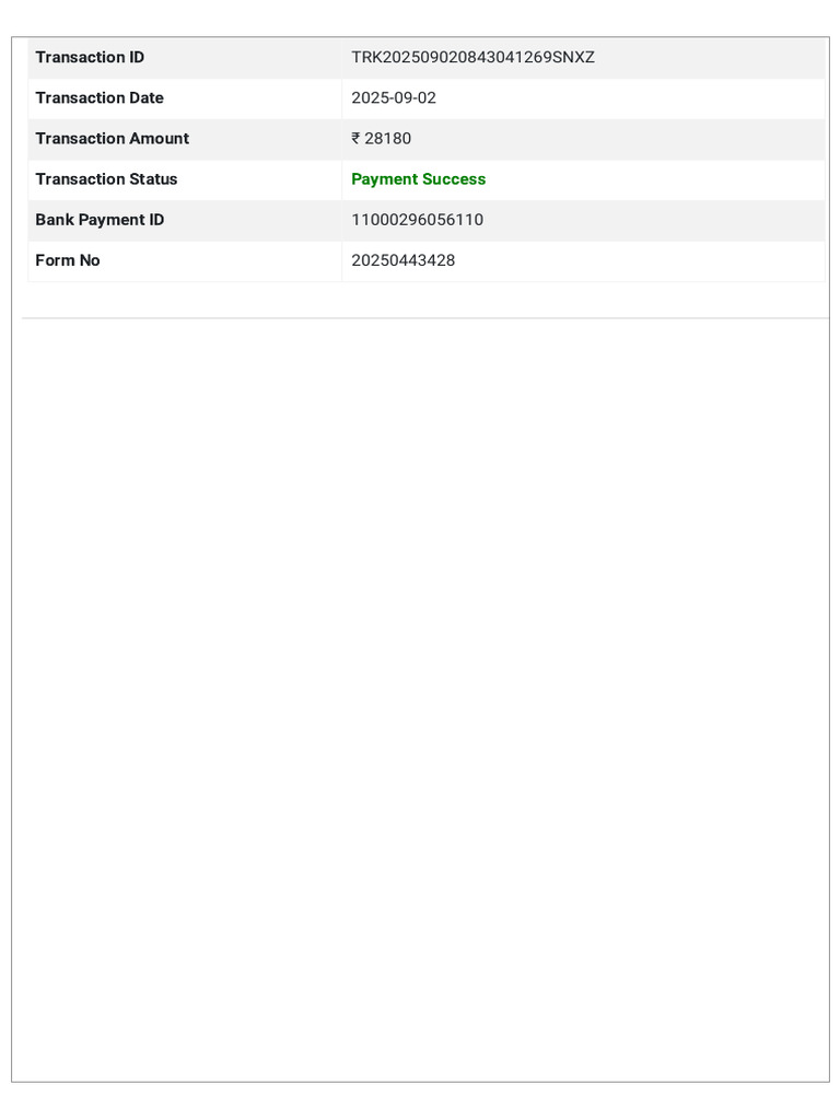 Payment Slip 28 | PDF
