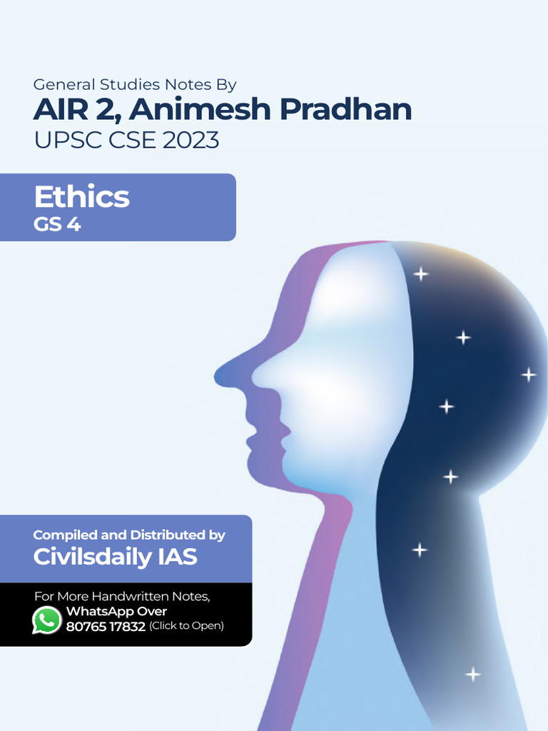 Ethics - AIR2 Handwritten Notes | PDF