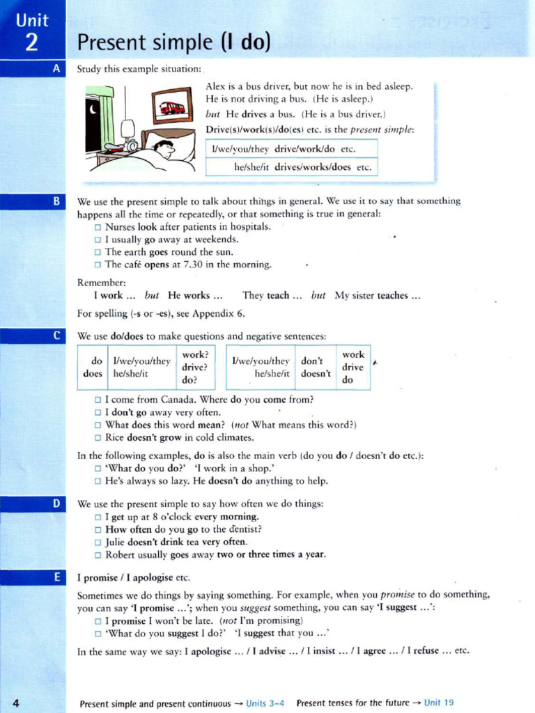 Latihan Grammar - Exercise Unit 2&3 | PDF