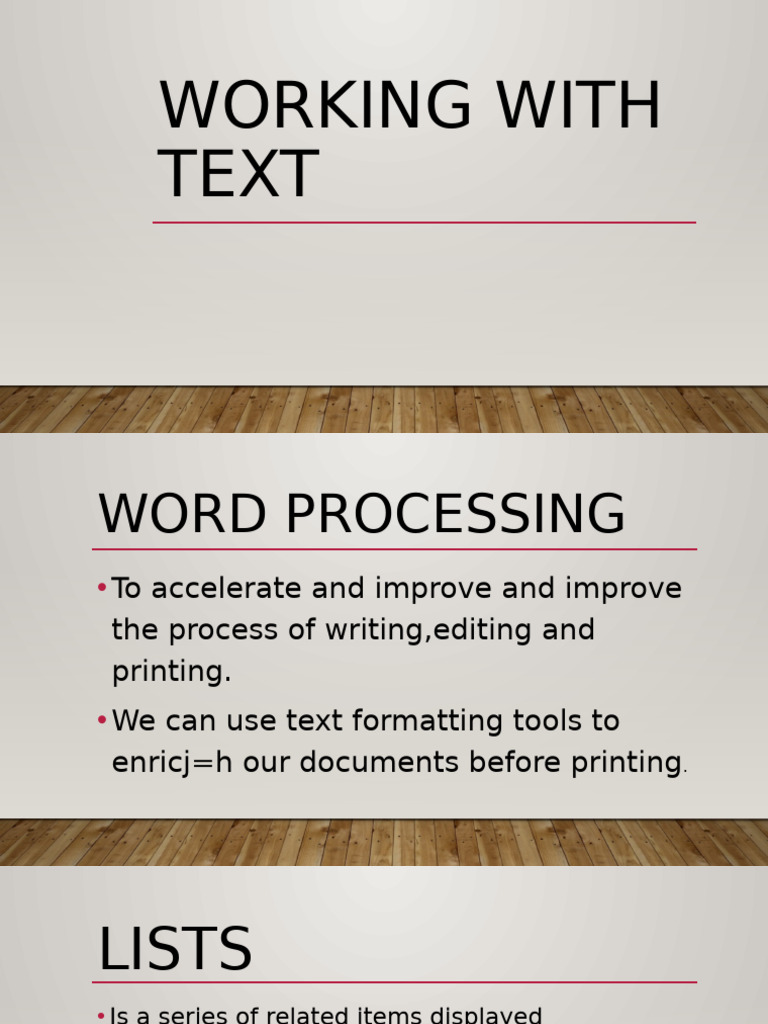 Essential Text Formatting Techniques | PDF | Typefaces | Text