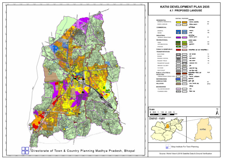 Katni District Development Plan 2035 | PDF