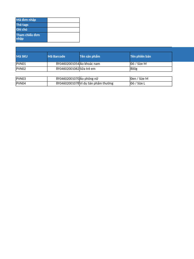 Receive Inventories Import Template With Lot Date-Aws4yYkW | PDF