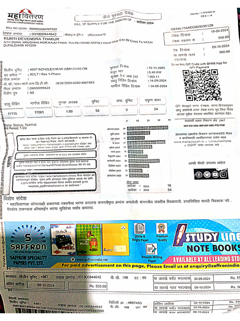 Light Bill | PDF