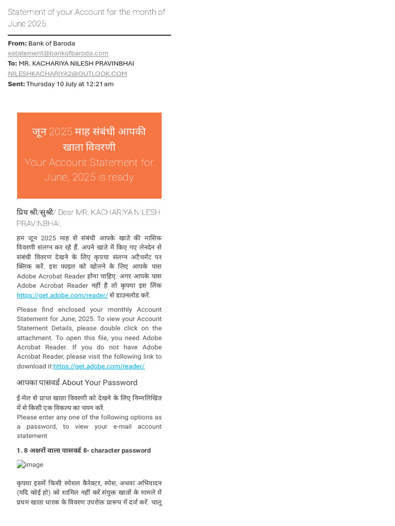 Outlook Document | PDF