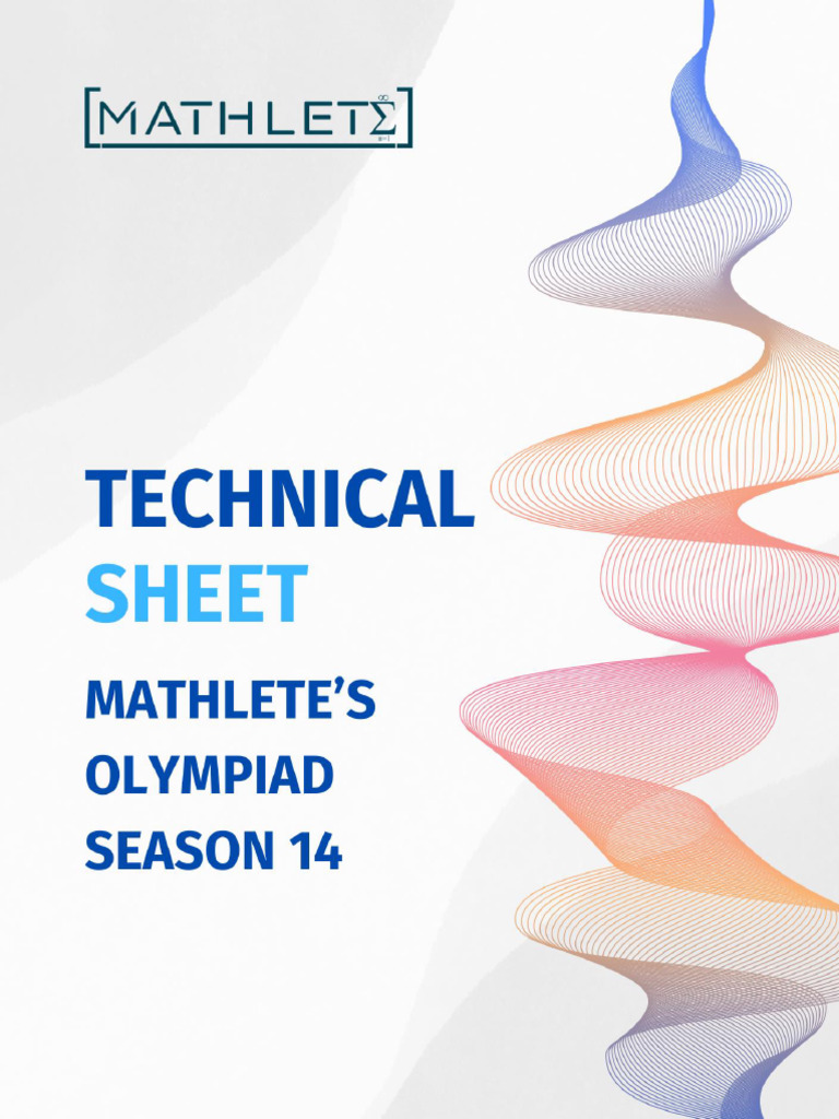 Panduan Mathlete's Olympiad 2025 | PDF