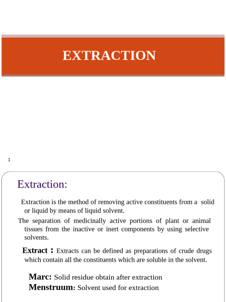General Isolation Techniques Overview | PDF | Supercritical Fluid | Solvent