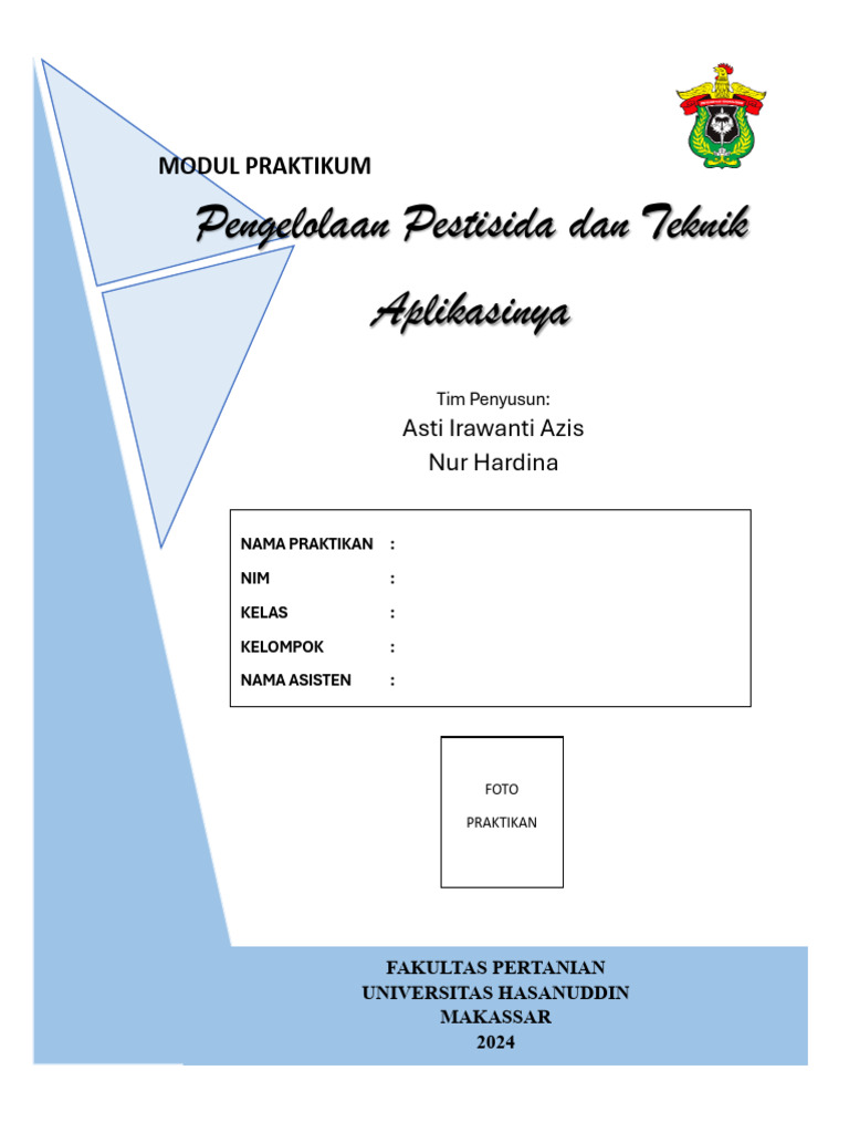 Pengelolaan dan Aplikasi Pestisida | PDF