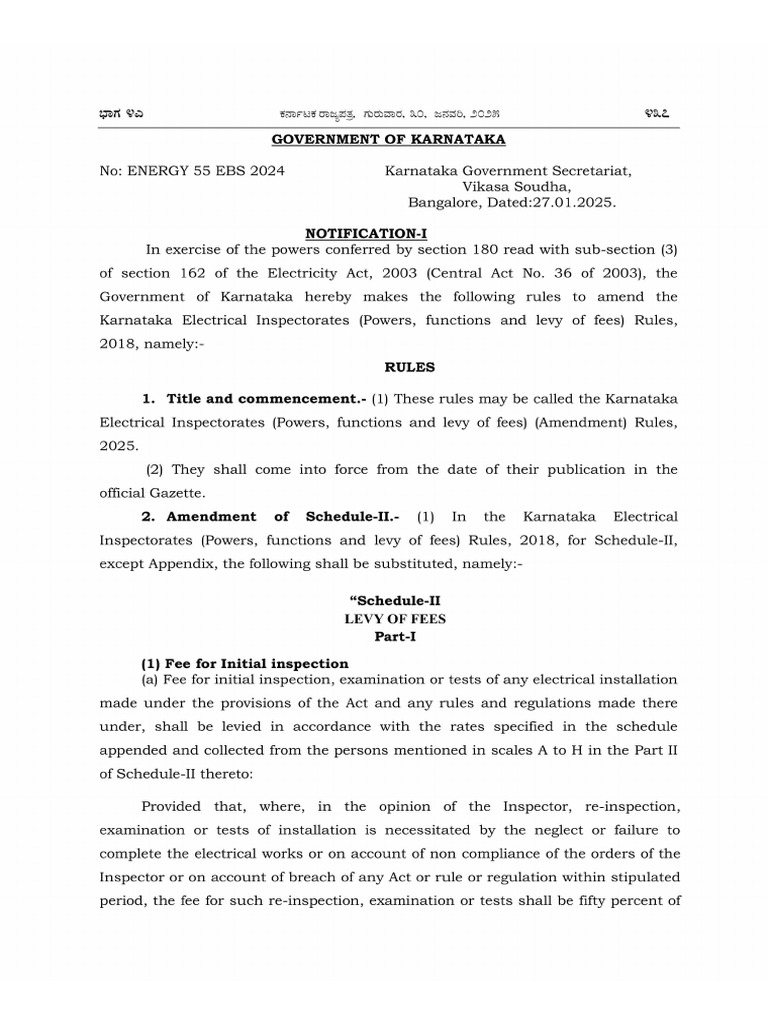 CEIG Inspection Fees | PDF