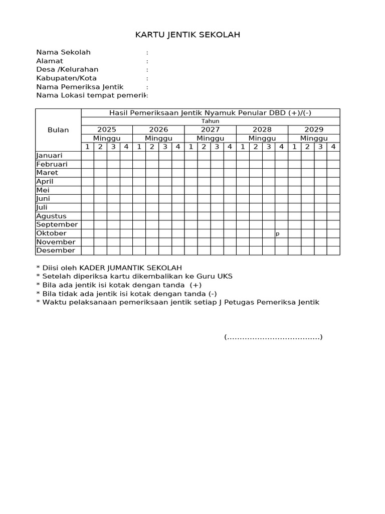 Format Katiko 2025 | PDF
