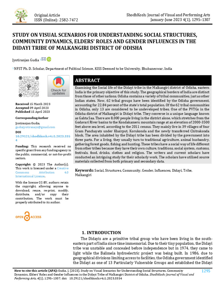 Didayi Tribe: Social Structures & Dynamics | PDF | Veneration Of The ...