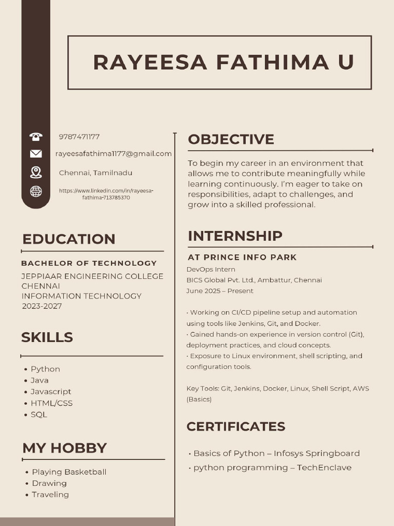 My Resume - New | PDF