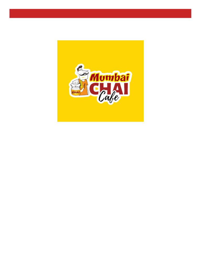 Mumbai Chai Cafe Stylish Brand Guidelines | PDF