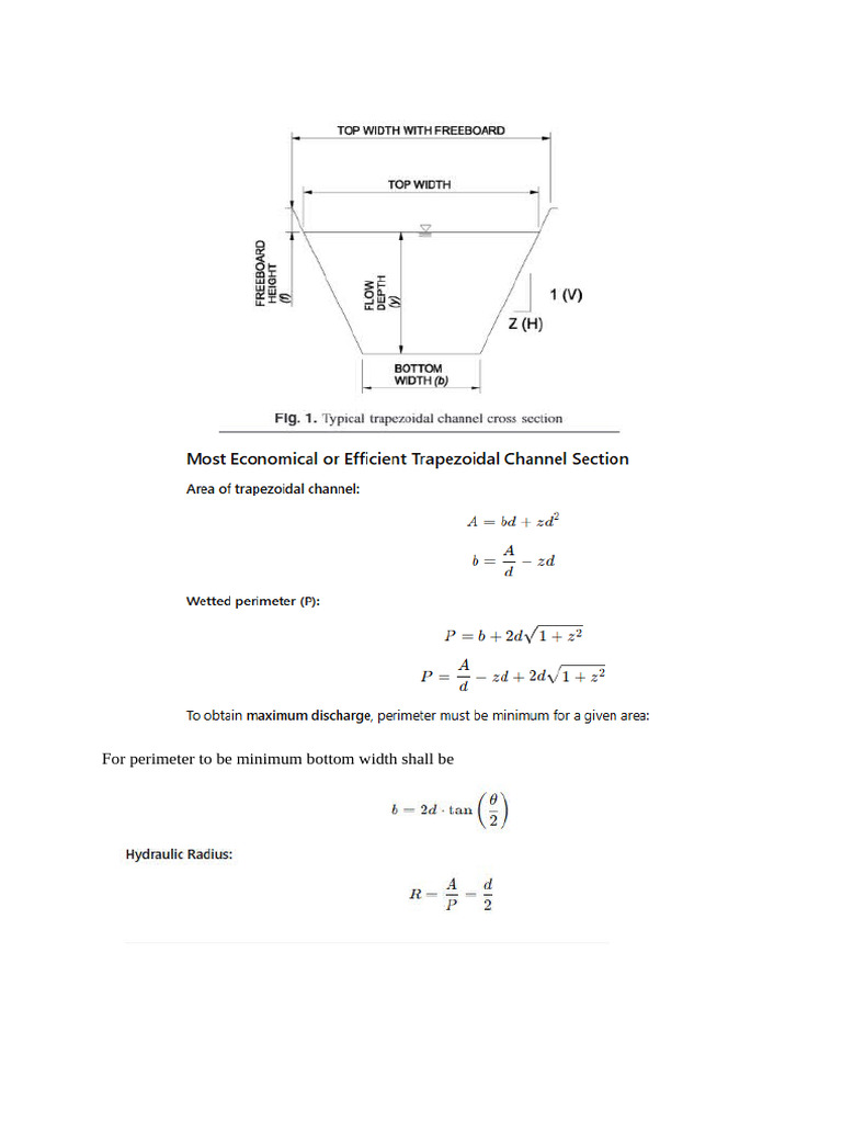 Most Economical Channel Section | PDF