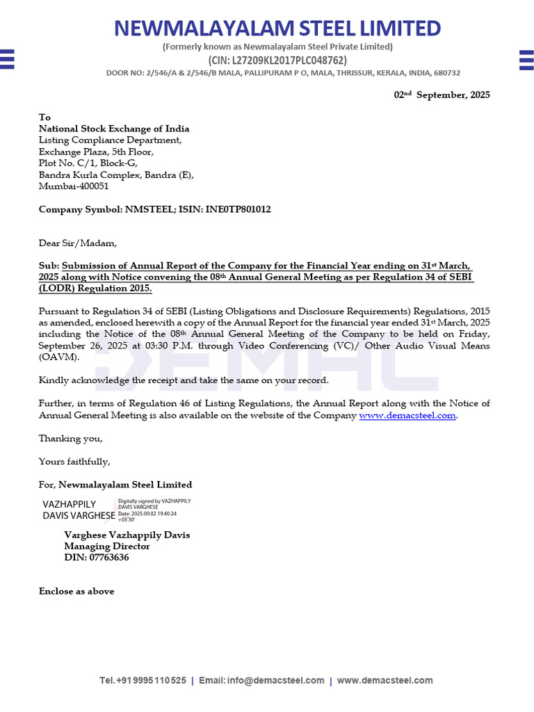 Sme Ar 28218 Nmsteel 2024 2025 A 4464473 02092025201736 | PDF | Pipe ...