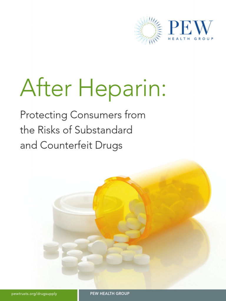 Pew Heparin Final HR | PDF | Food And Drug Administration | Over The ...