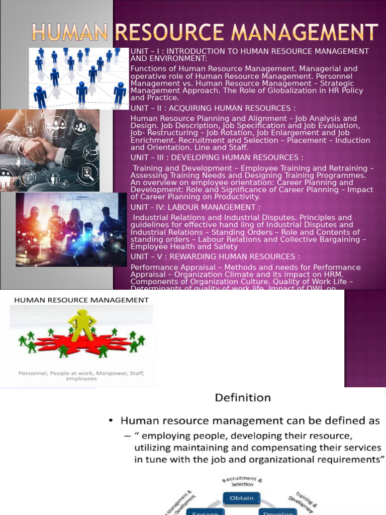 Human Resource Management | PDF