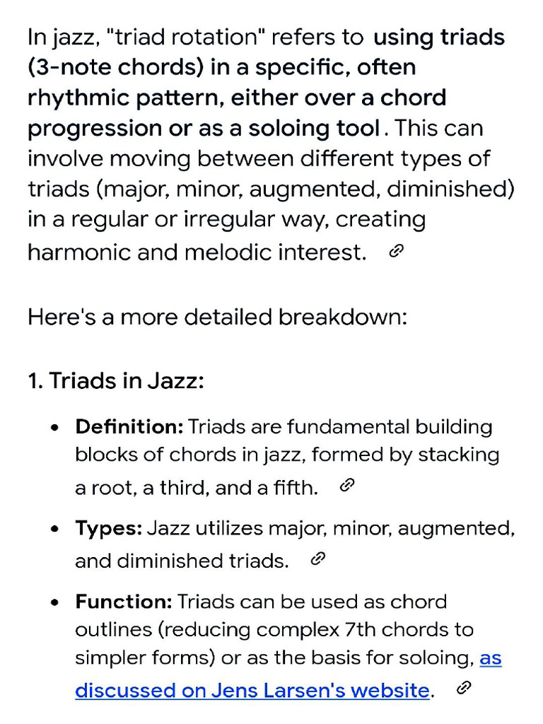 Triad Rotation | PDF