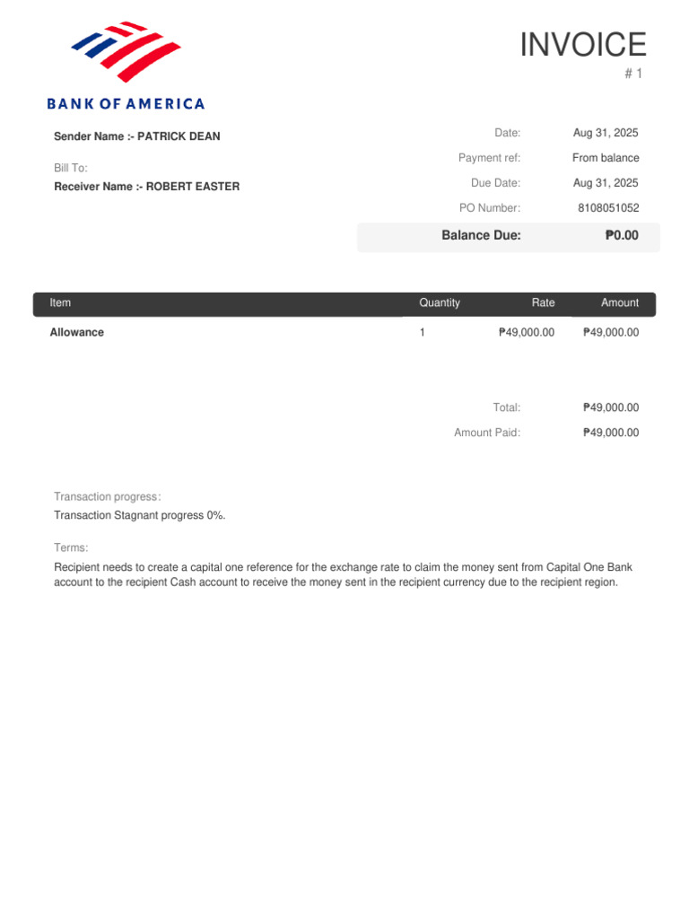 Invoice Format For Sugar Baby Pdf