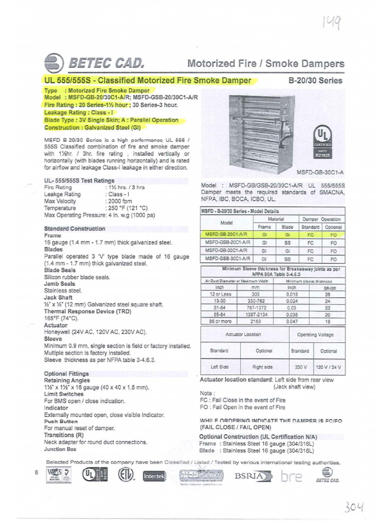 MFSD Specification | PDF