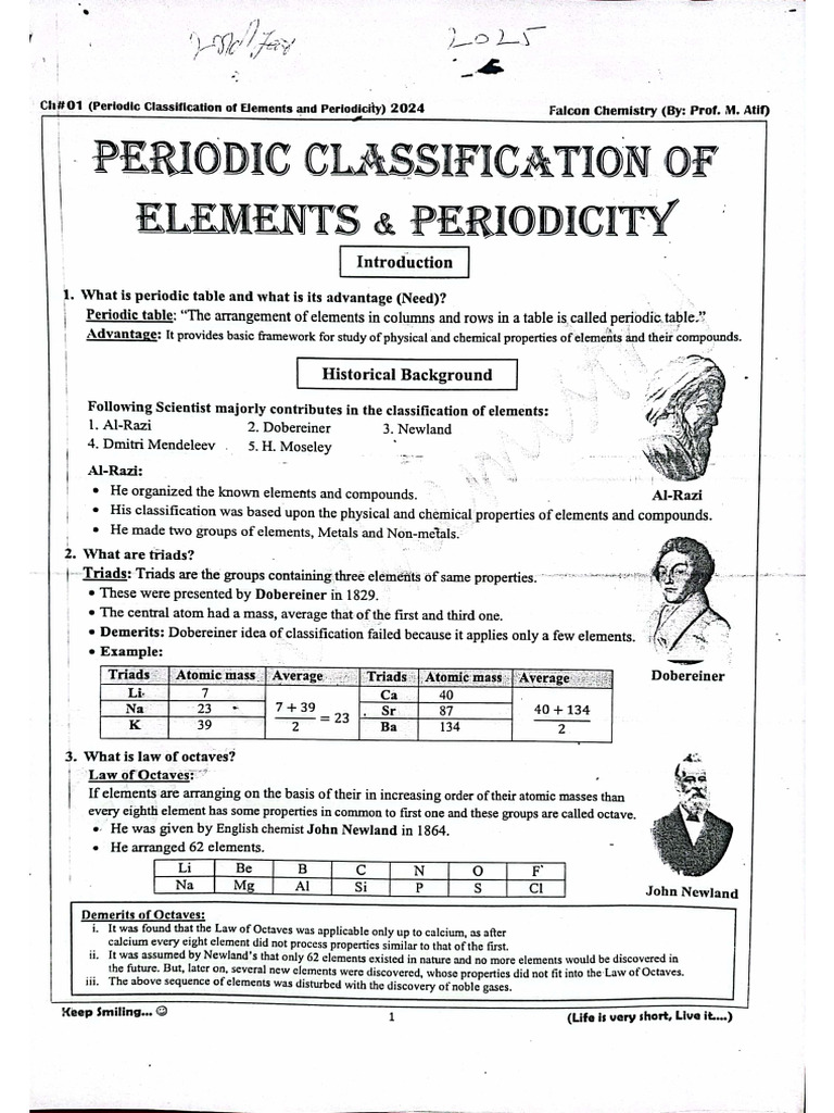 Chemistry Notes 2nd Year Sir Atif .Falcon Chemistry Prepared by Ubaid ...